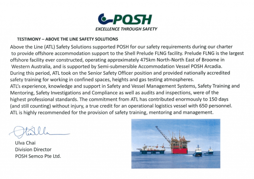 Testimonials - ATL Safety Solutions